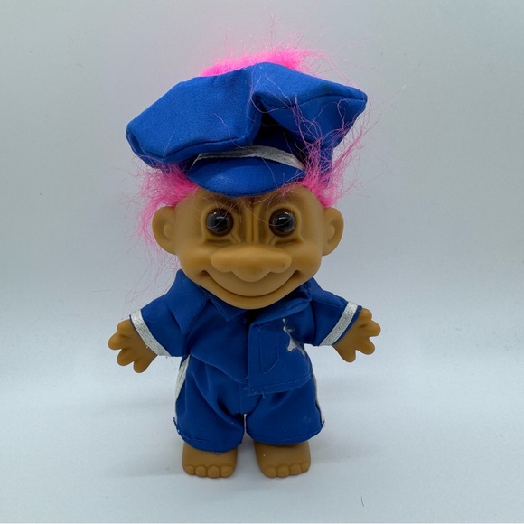 Russ | Toys | Vintage Russ Police Officer Law Enforcement Sheriff Troll ...